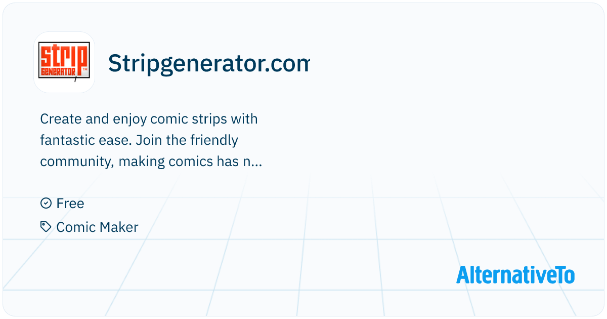 Stripgenerator.com: Create and enjoy comic strips with fantastic ease ...