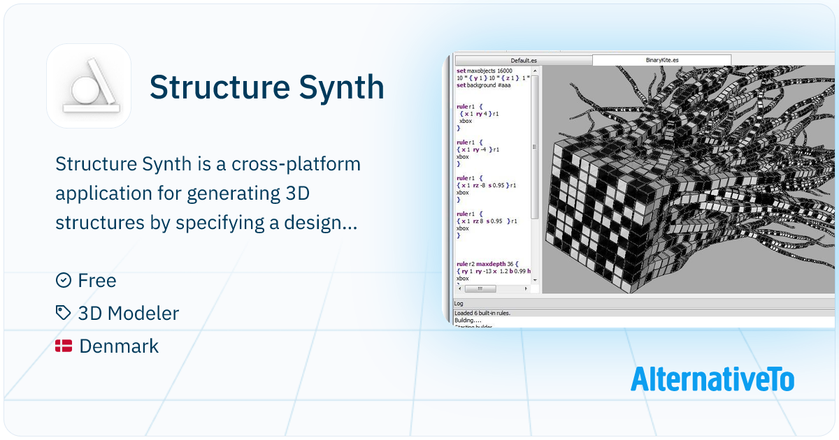 Structure Synth: Cross-platform application | AlternativeTo