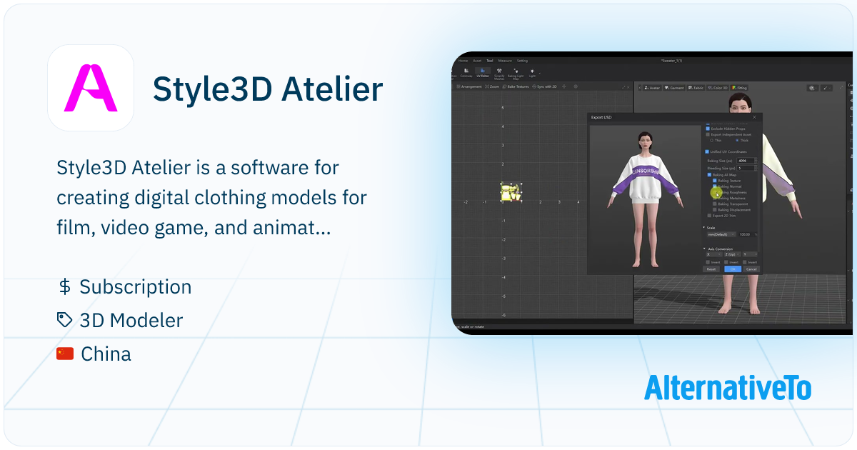Style3D Atelier: Highly Efficient 3D Virtual Clothing Design Software ...