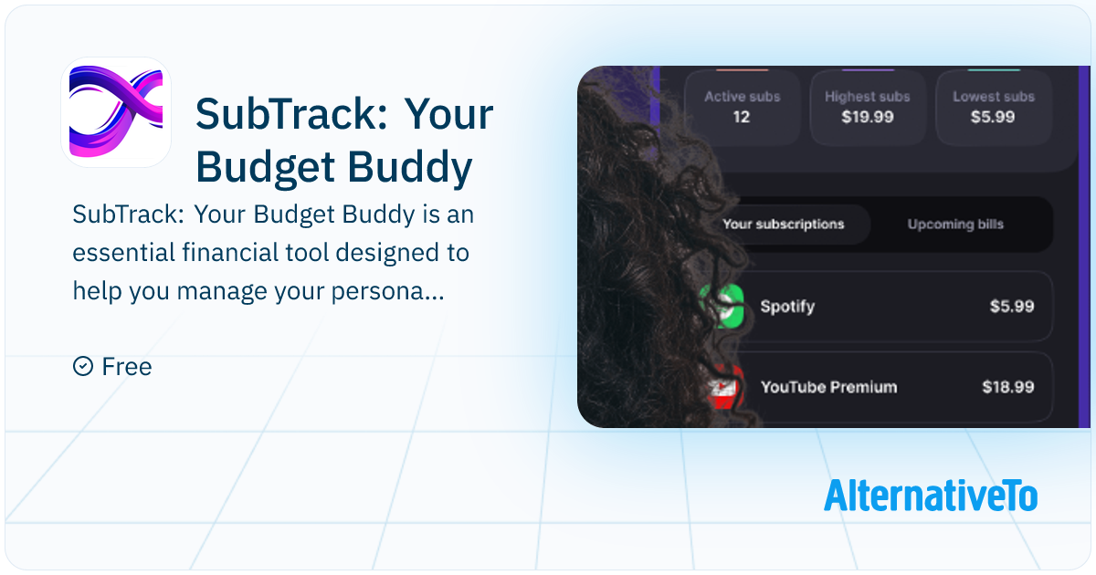 SubTrack: Your Budget Buddy: Manage your subscriptions effortlessly ...