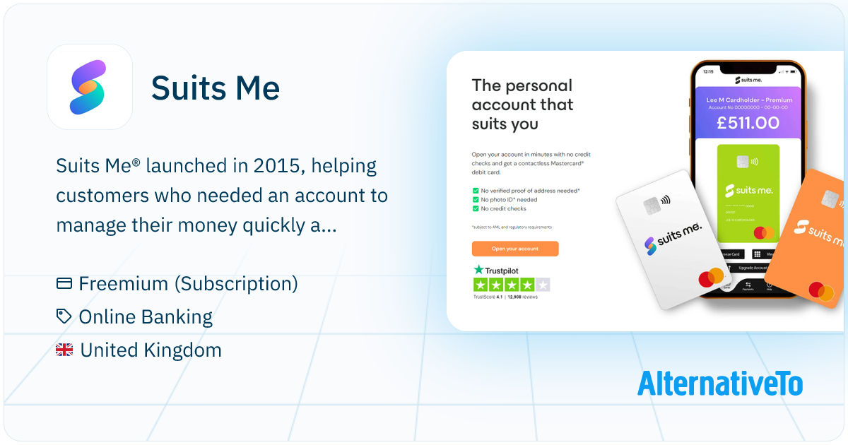 Suits Me: Caters to individuals who may face challenges obtaining a ...