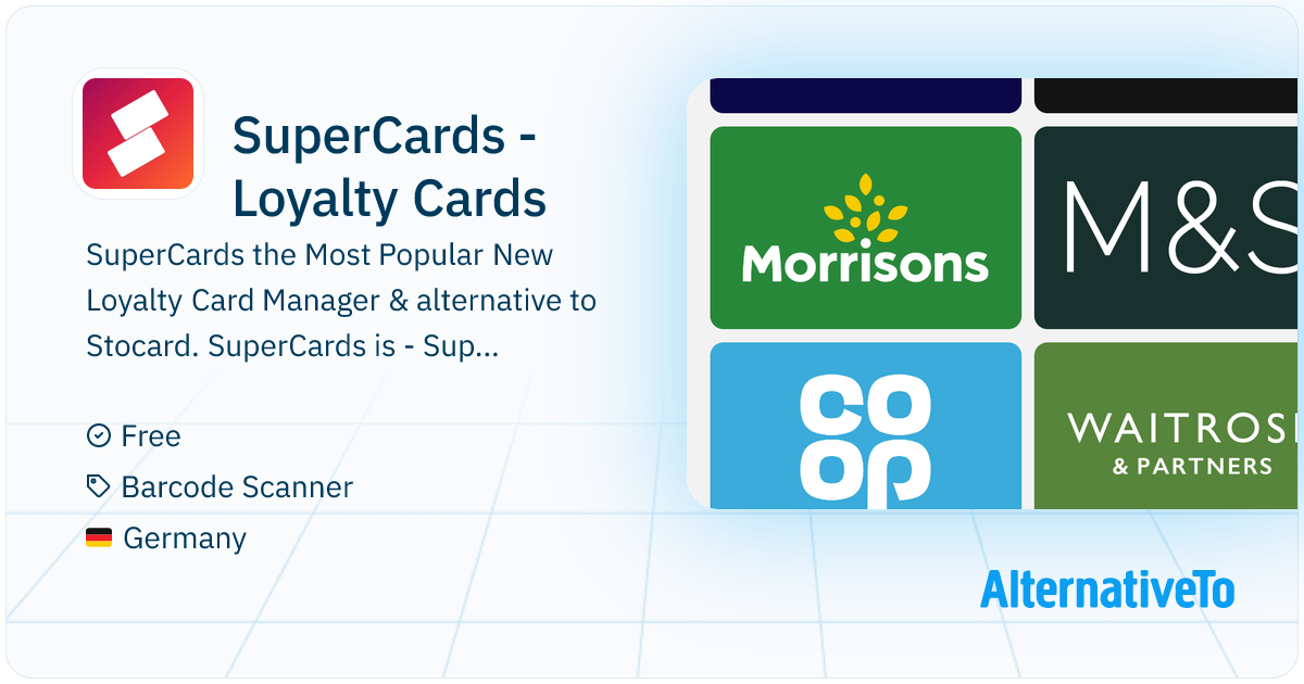 SuperCards - Loyalty Cards: A Fast, Easy to Use and Ad-Free Loyalty ...