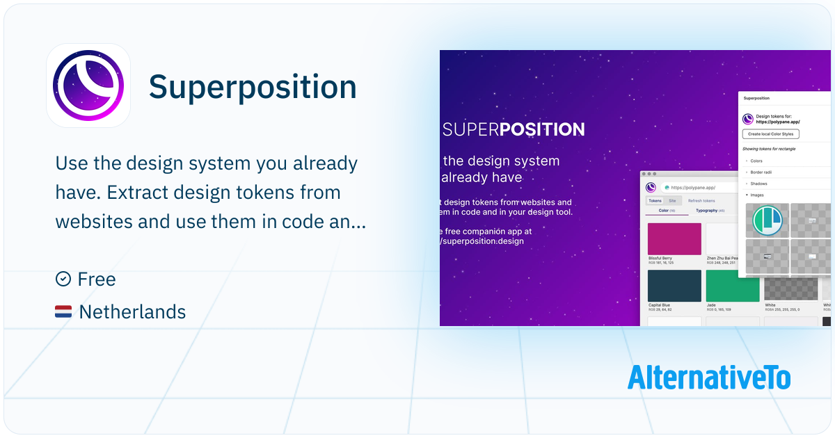 Superposition: Extract design tokens from websites and use them in code ...