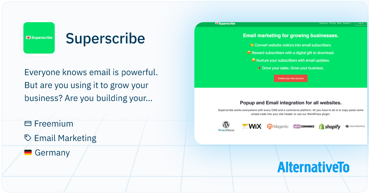 Superscribe: Is so simple you’ll actually use it. | AlternativeTo