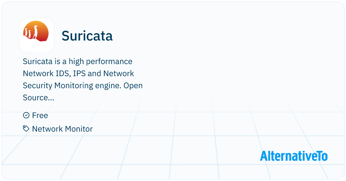 Suricata: High performance Network IDS, IPS | AlternativeTo