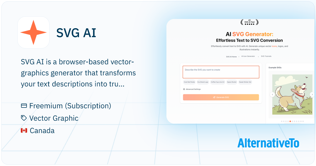 SVG AI: Instantly turn plain-language prompts into production-ready ...