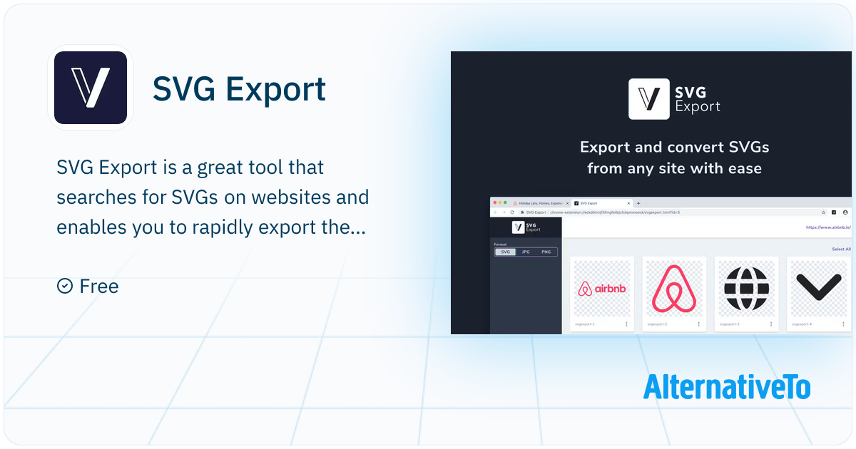 SVG Export: Great tool that searches for SVGs | AlternativeTo