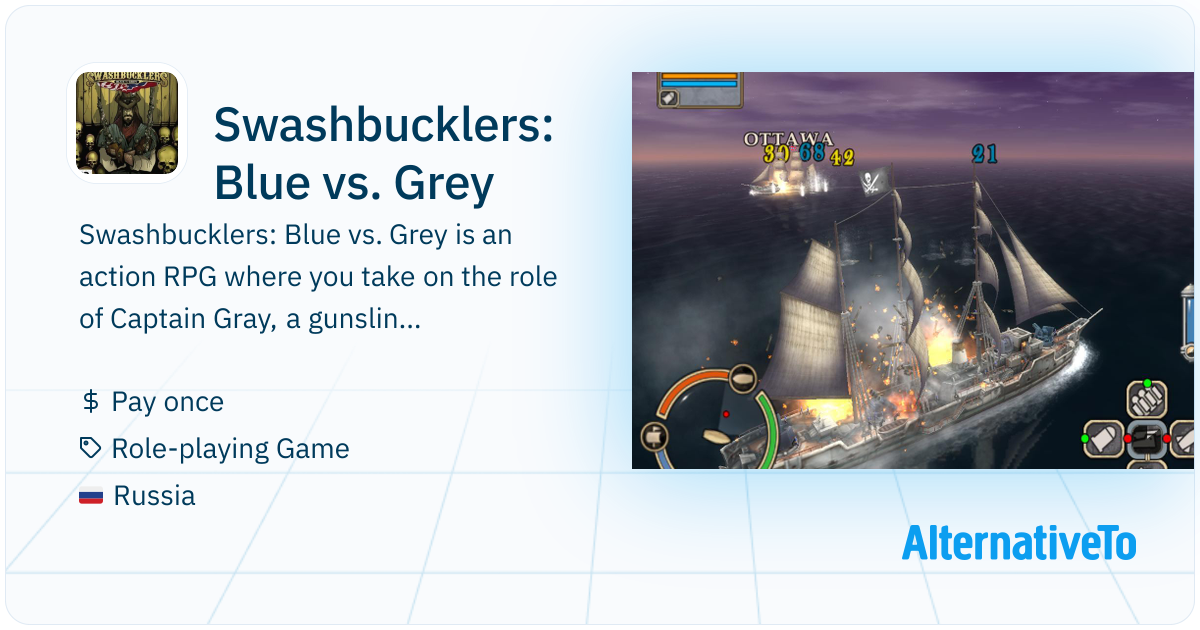 Swashbucklers: Blue vs. Grey: A third-person action RPG where you ...