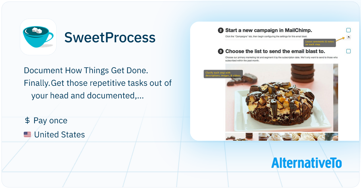 SweetProcess: Document all those repetitive tasks that eat up your ...