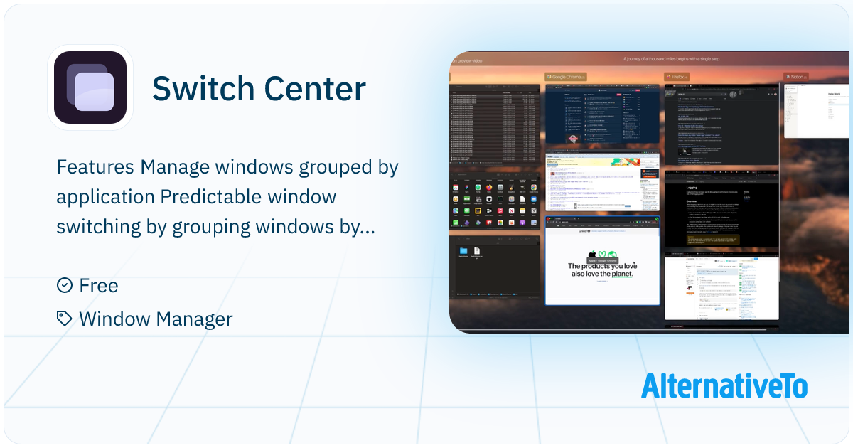 Switch Center: Next-gen OSX Control | AlternativeTo