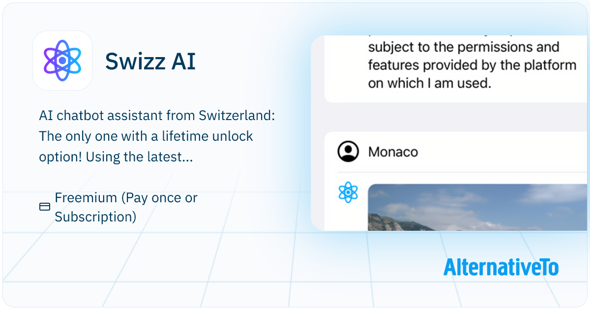Swizz AI: AI chatbot assistant from Switzerland: The only one with a ...