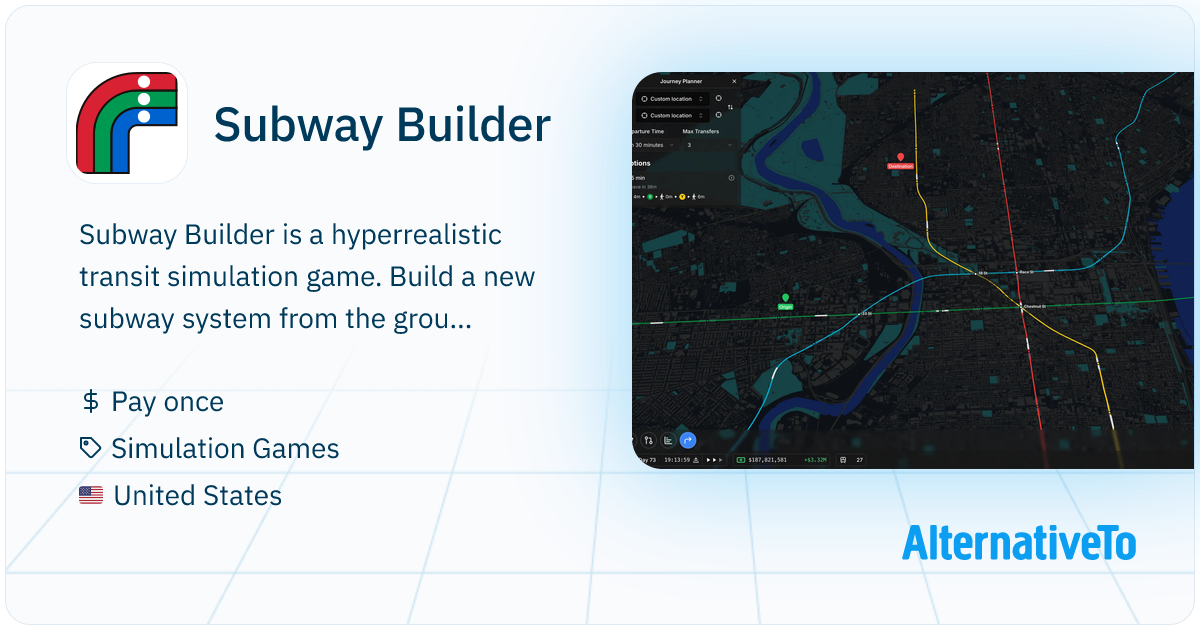 Subway Builder: Hyperrealistic subway simulation with real commuter ...