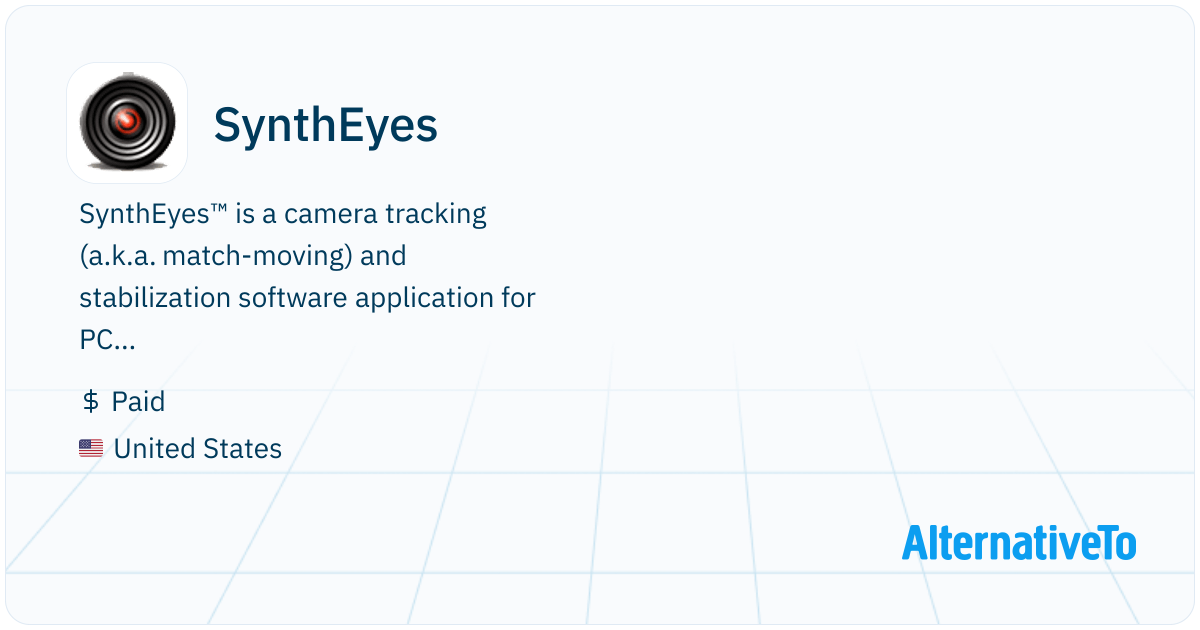 SynthEyes: Camera tracking (a.k.a | AlternativeTo