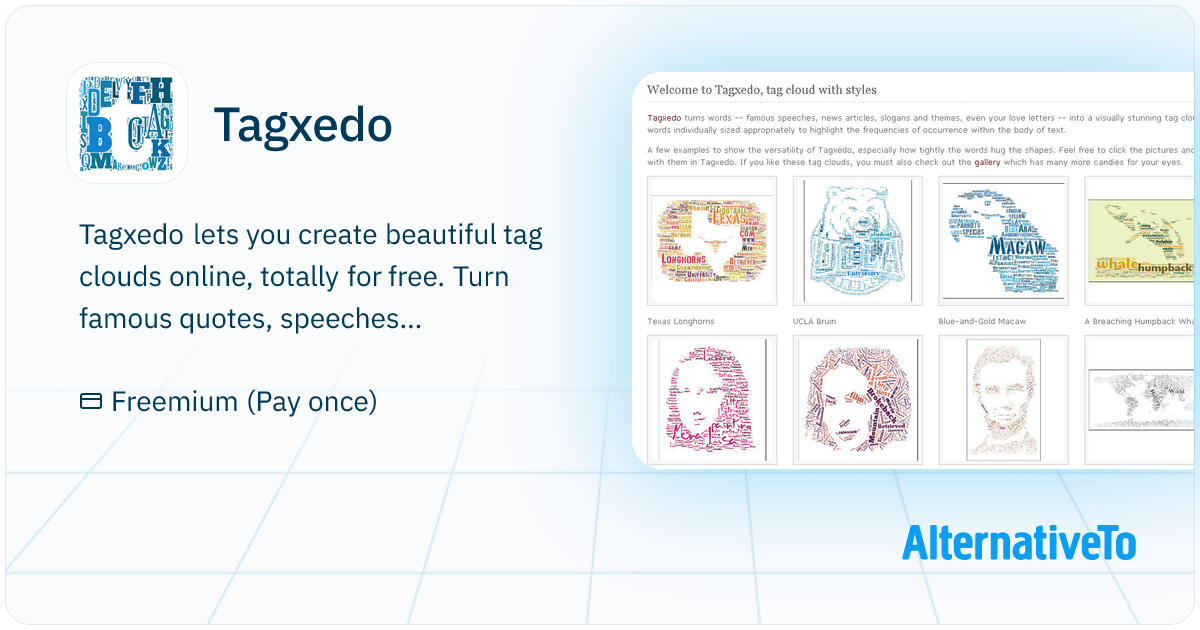 Tagxedo: Create beautifully styled tag clouds from websites, twitter ...