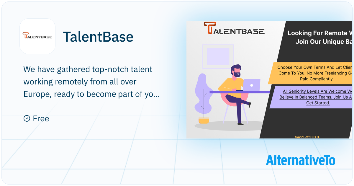 TalentBase: Long-term IT Remote Hiring Platform | AlternativeTo