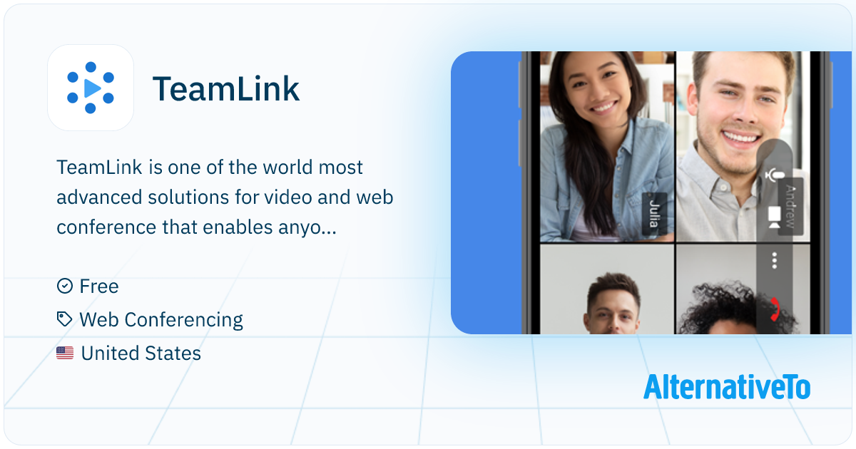 TeamLink: Is one of the most advanced video and web conference ...