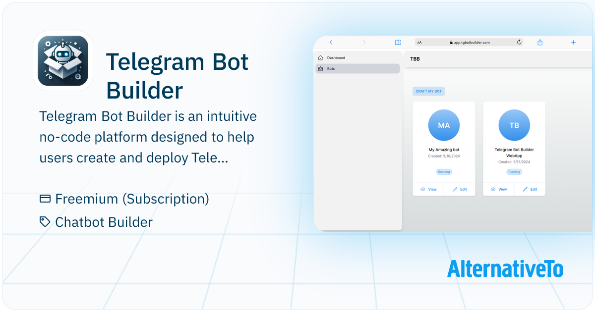 Telegram Bot Builder: Ultimate no-code tool designed to simplify the ...