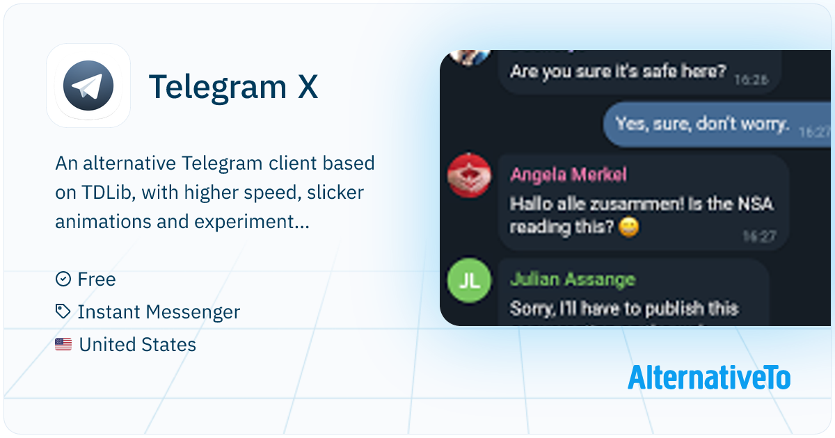 Telegram X: An alternative Telegram client based on TDLib, with higher ...