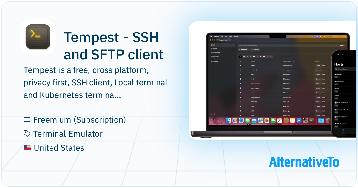 Tempest - SSH and SFTP client: Collaborate with an AI-powered, safe and ...