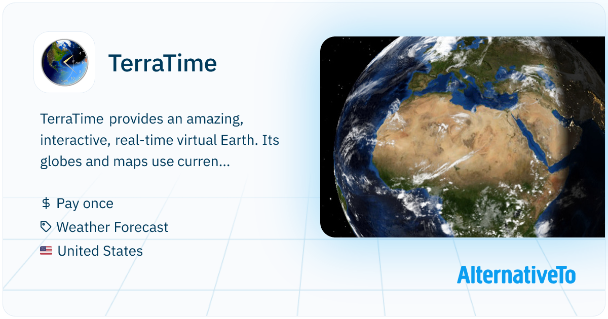 TerraTime: Provides an amazing, interactive | AlternativeTo