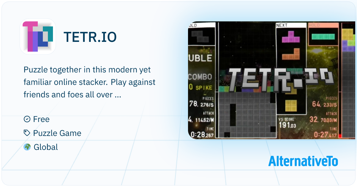 TETR.IO: Free-to-win modern yet familiar online stacker. | AlternativeTo