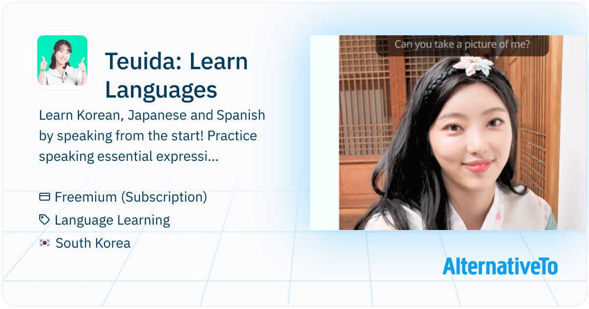 Teuida: Learn Languages: Learn Korean, Japanese and Spanish by speaking ...