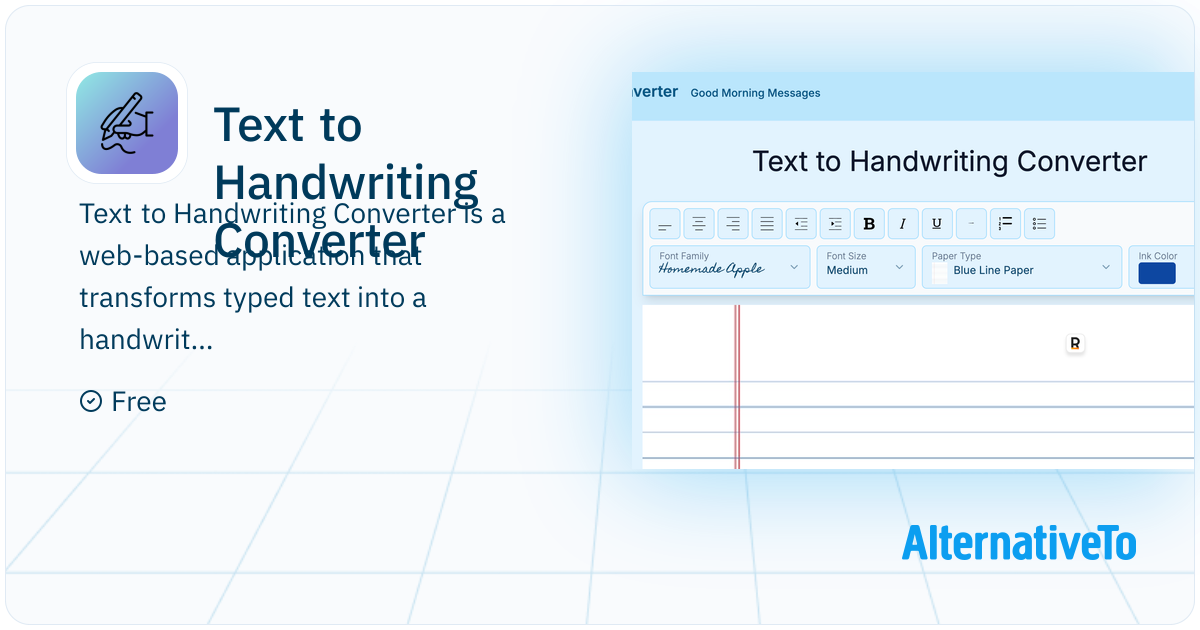 Text to Handwriting Converter: Convert text to handwriting for free ...