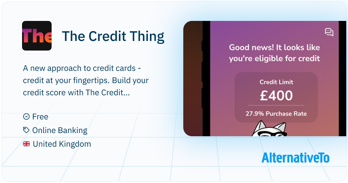 The Credit Thing: A new approach to credit cards - credit at your ...