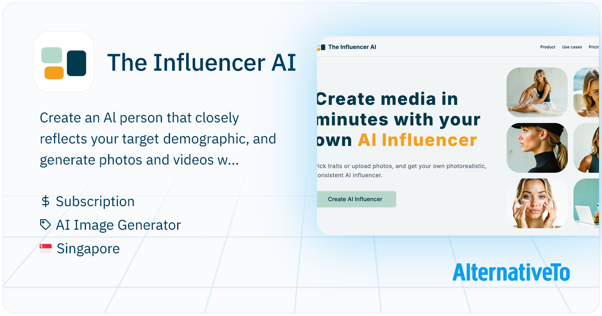 The Influencer AI: Create your own AI influencer - Select traits ...