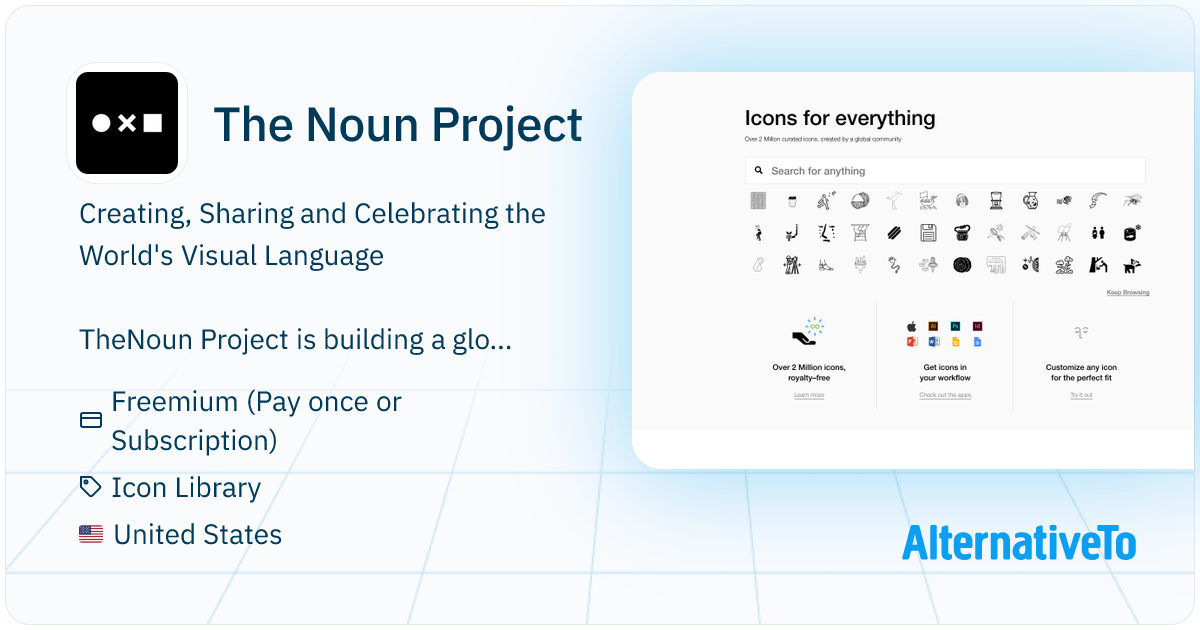 The Noun Project: Over 2 Million curated icons, created by a global ...