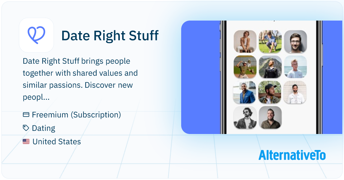 Date Right Stuff: Connect with shared values on this invite-only dating ...