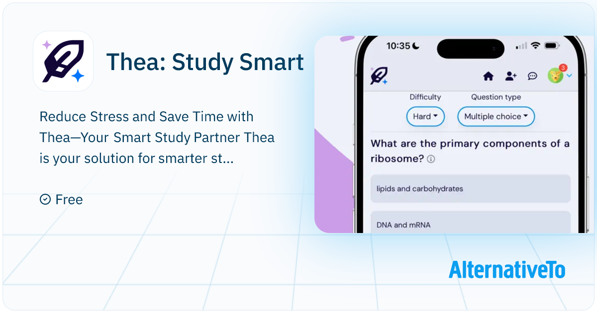 Thea: Study Smart: Reduce Stress and Save Time with Thea—Your Smart ...