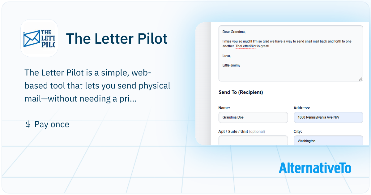 The Letter Pilot: Send letters, documents, and certified mail online ...