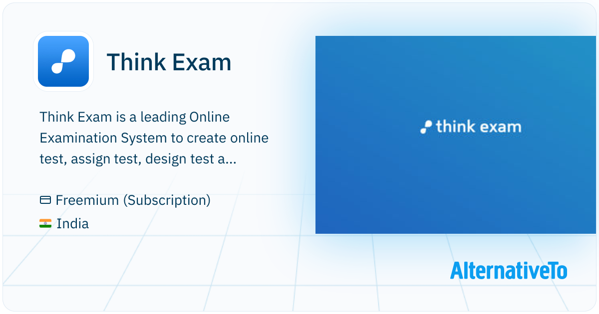 Think Exam: Online Exam Software helps coaching institute, corporate ...