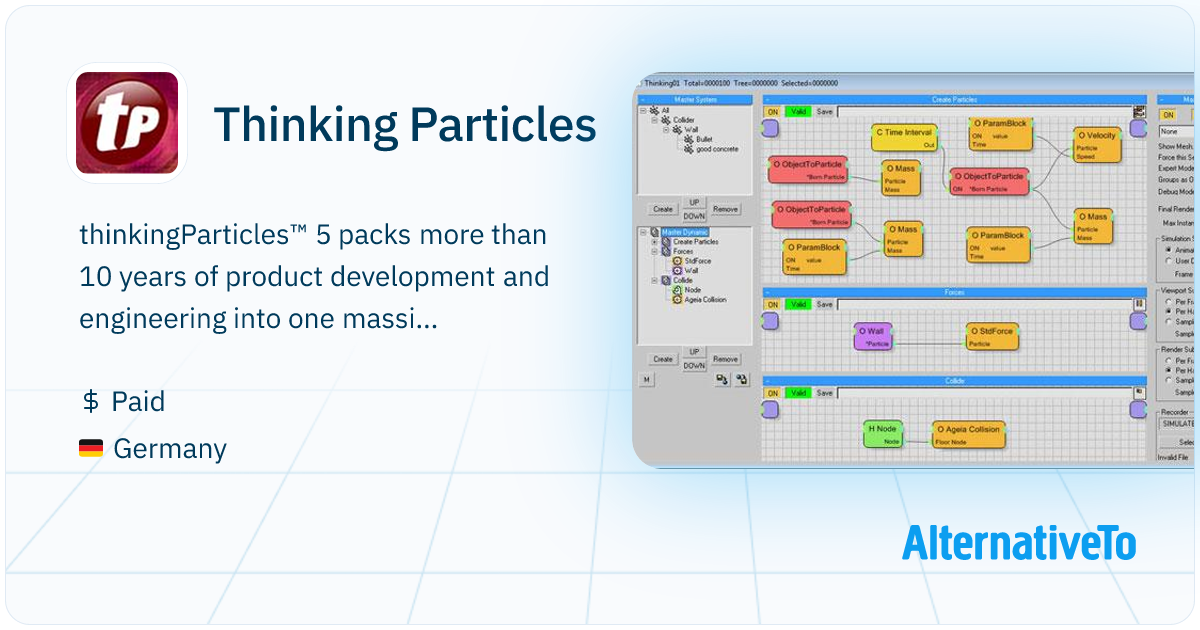 Thinking Particles: ThinkingParticles 5 packs more than 10 years of ...