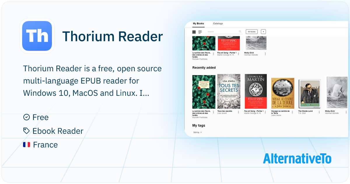 Thorium Reader: Free, open source multi-language EPUB reader for ...