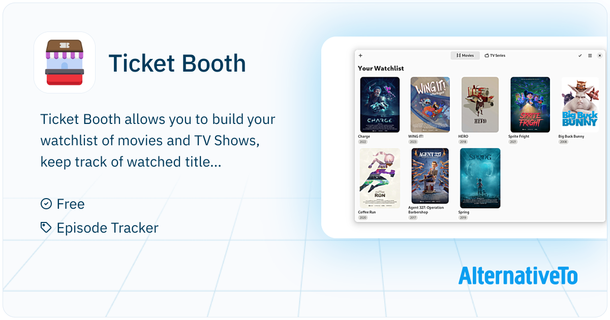 Ticket Booth: Allows you to build your watchlist of movies and TV Shows ...