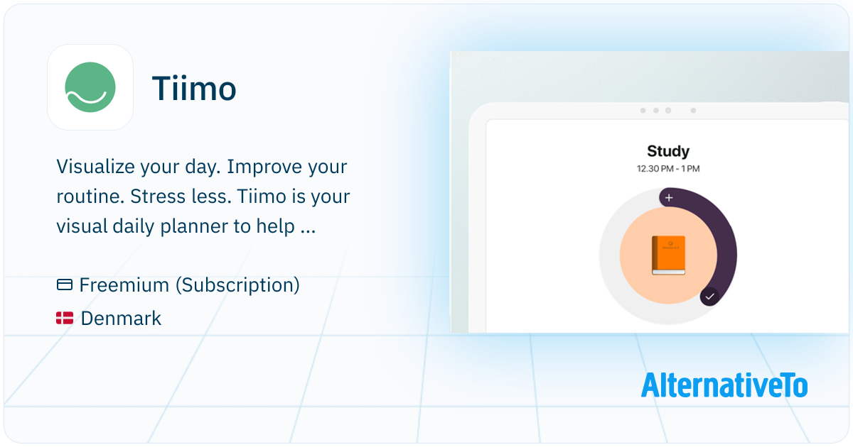 Tiimo: Visual daily planning app that helps you organize your life ...