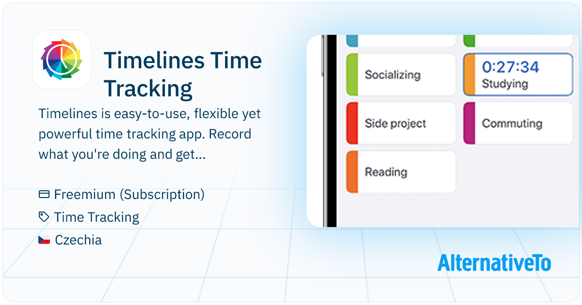 Timelines Time Tracking: Personal & Work Hours Tracker. Time is our ...