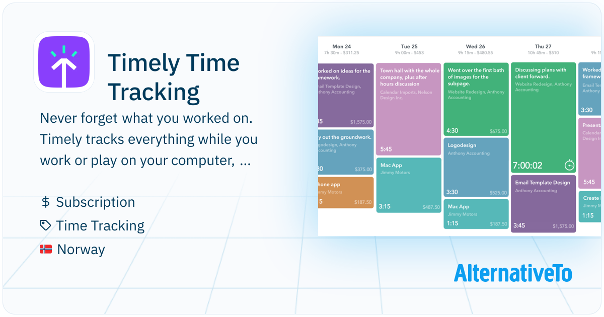 Timely Time Tracking: A completely automatic time tracking tool ...