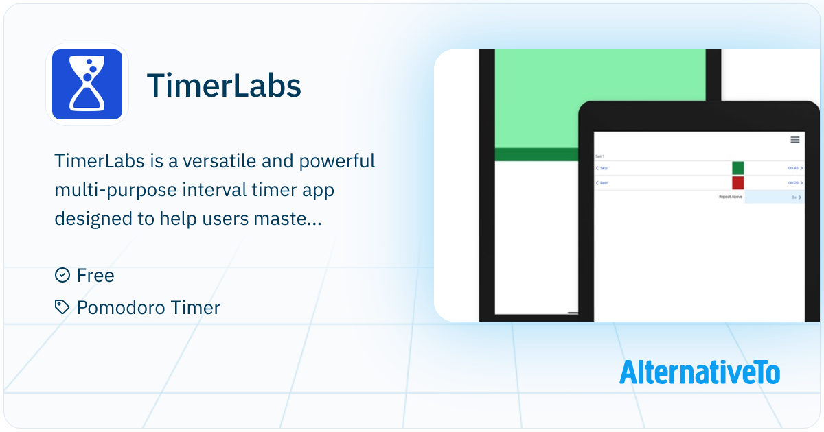 TimerLabs: Interval timer that helps you with your daily routines and ...