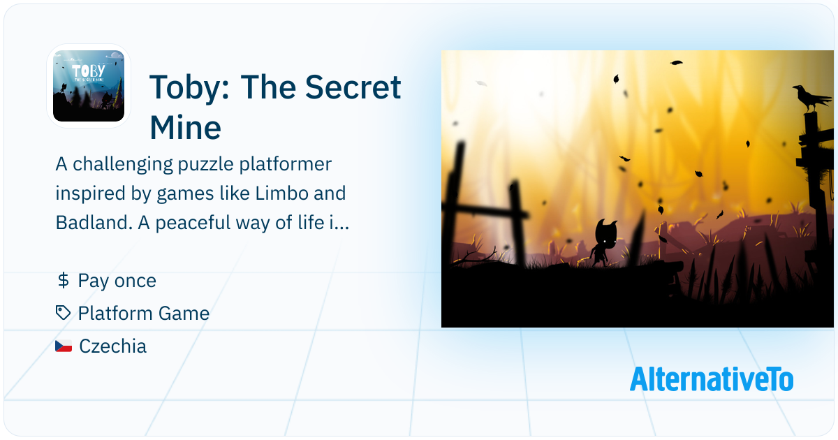Toby: The Secret Mine: Challenging puzzle platformer in a dark ...