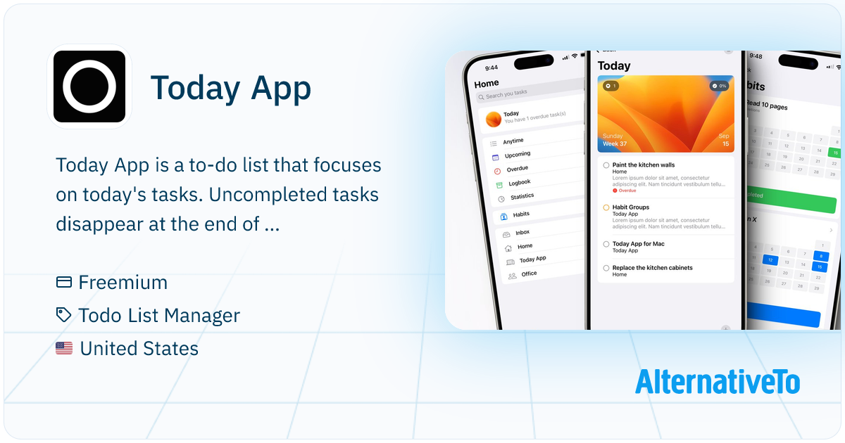 Today App: The to-do list that encourages you to seize the day by ...