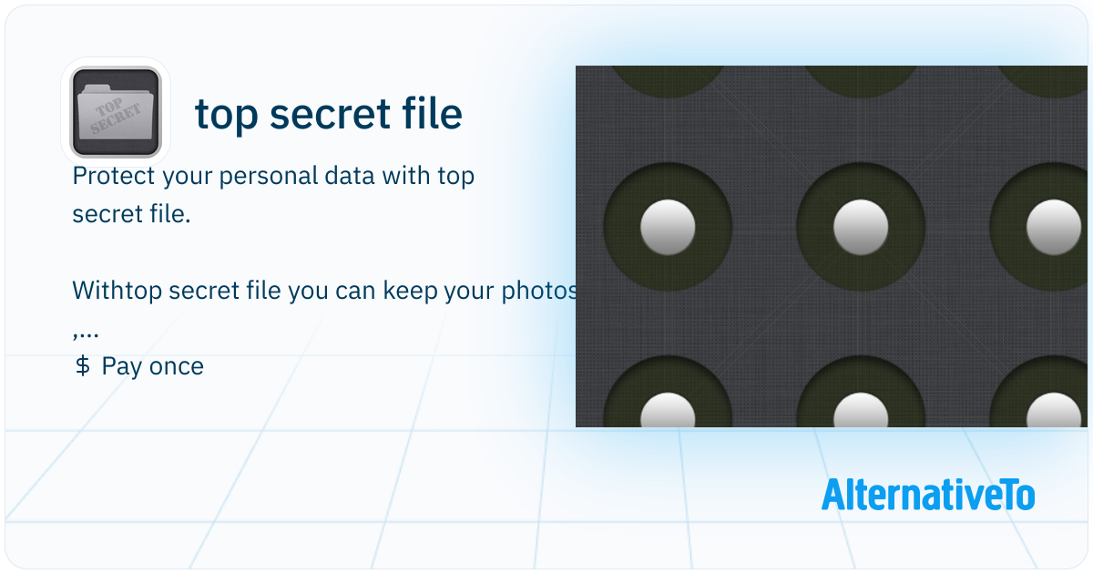 top secret file: Protect your personal data with top secret file ...