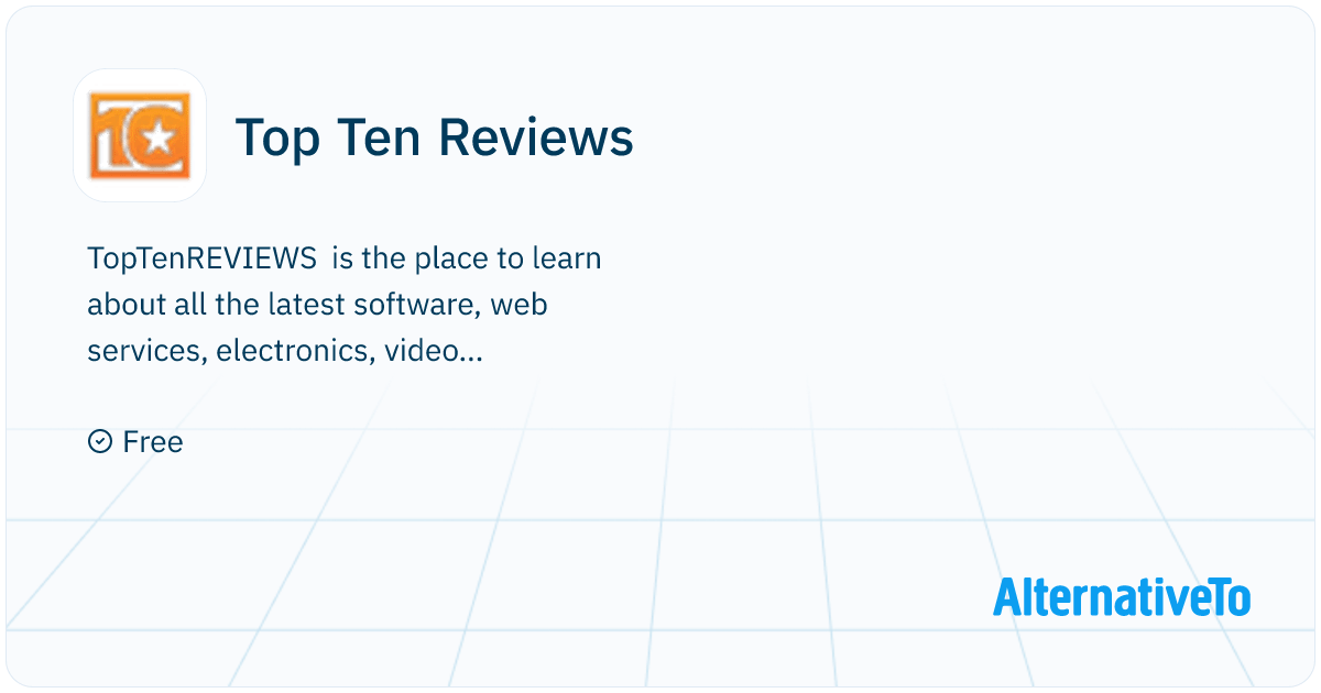 Top Ten Reviews: TopTenREVIEWS is the place to learn about all the ...