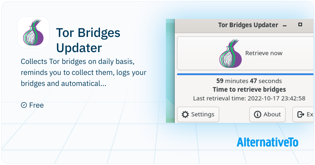 Tor Bridges Updater: Collects Tor bridges on daily basis, reminds you ...