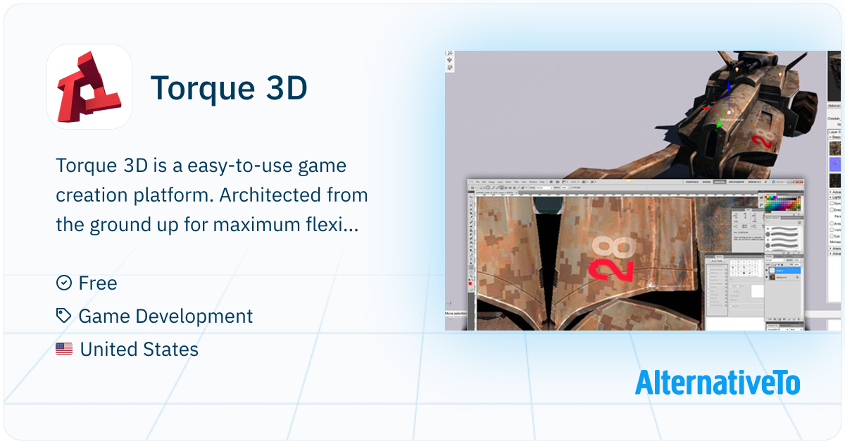 Torque 3D: Was created by GarageGames to make the development of games ...