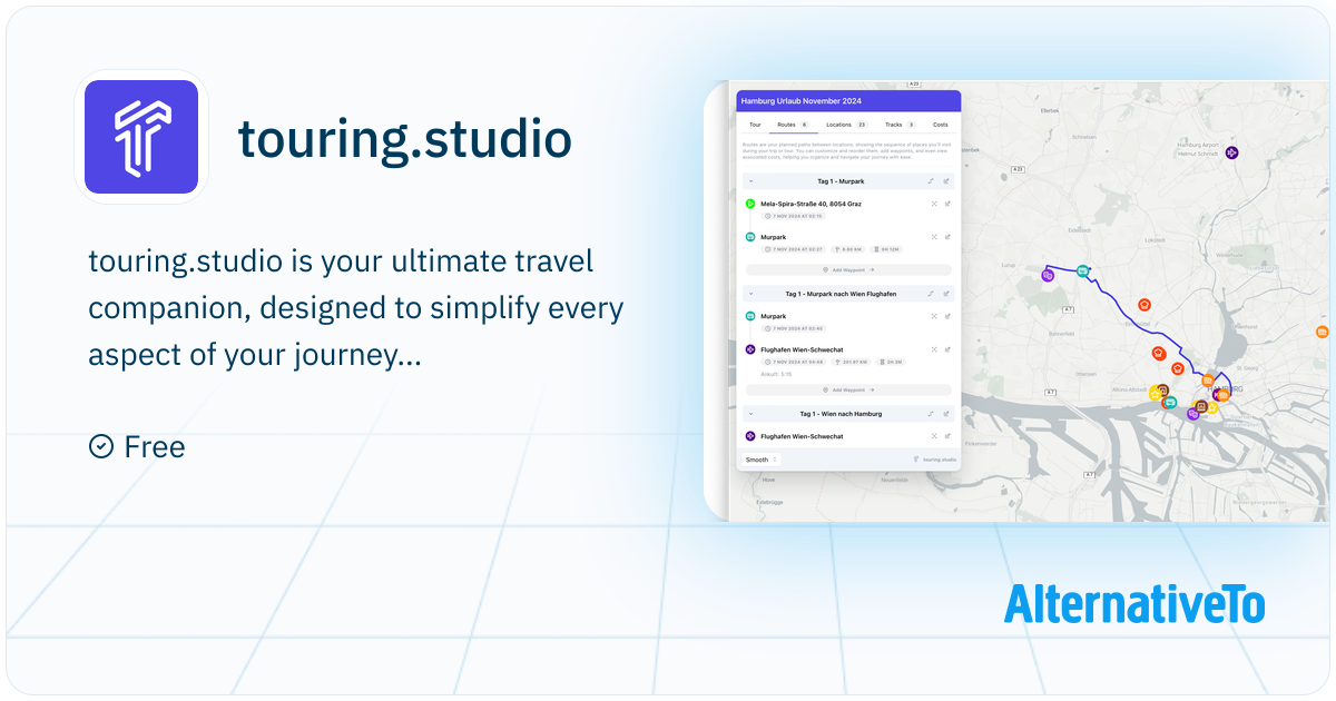 touring.studio: View, edit and create GPX files online. touring ...