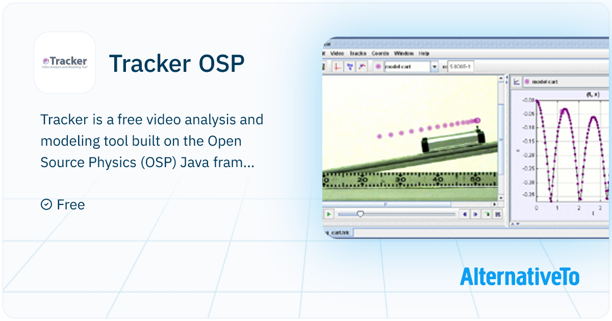Tracker OSP: Video analysis and modeling tool built on the Open Source ...