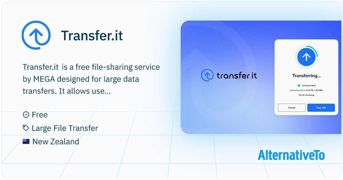 Transfer.it: Send huge files easily with free sharing and no limits ...